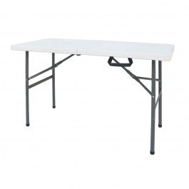 Τραπέζι Catering Rodeo Πτυσσόμενο-Βαλίτσα Λευκό 122X60X74Cm 142-000004 ...